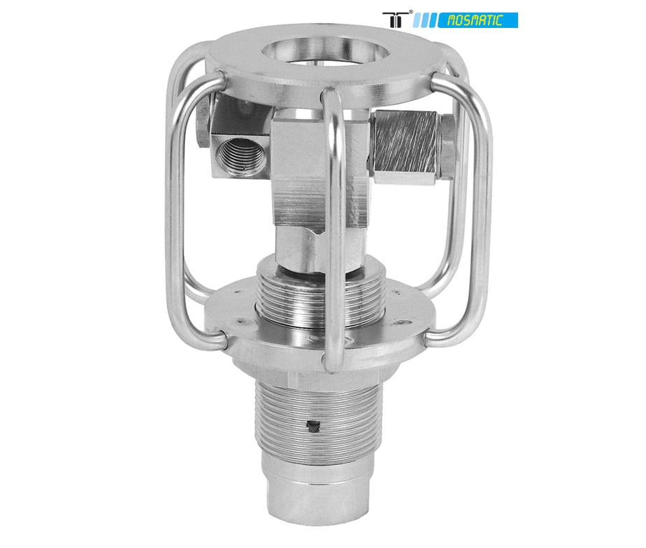 Mosmatic Duct Spinner - 3" Diameter 2-Nozzle 3/8" (Adjustable Arm) RDS ...