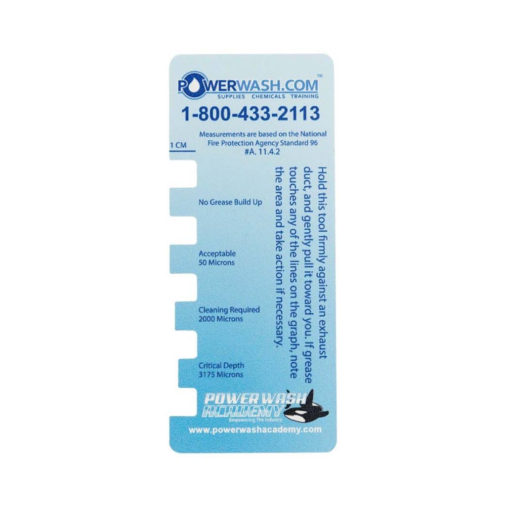 Grease Gauge Comb | PowerWash.com