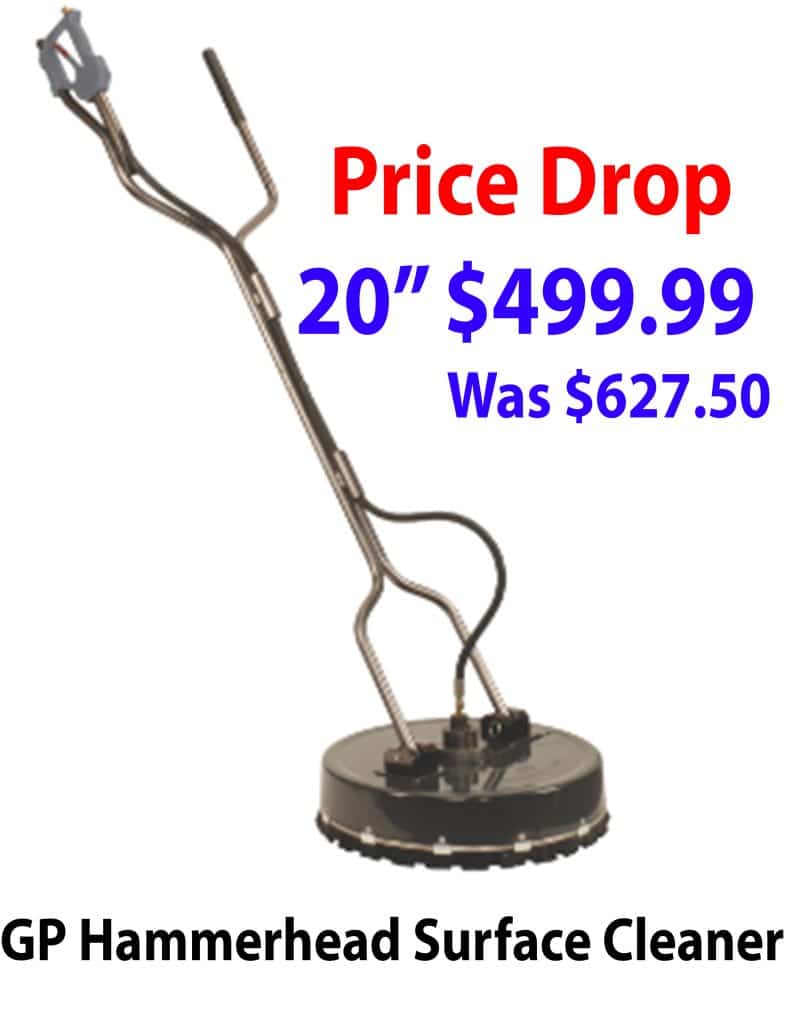 General Pump Hammerhead 20" Surface Cleaner with Grease Zerk ...