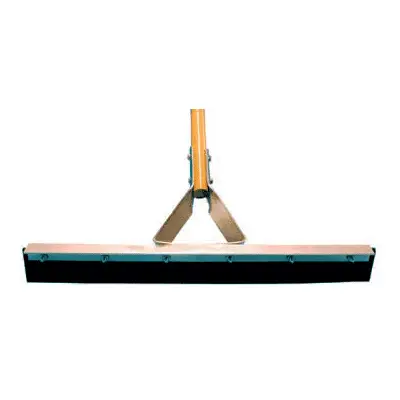 Heavy Duty Straight Rubber Squeegee with Wood Handle | Buy Online