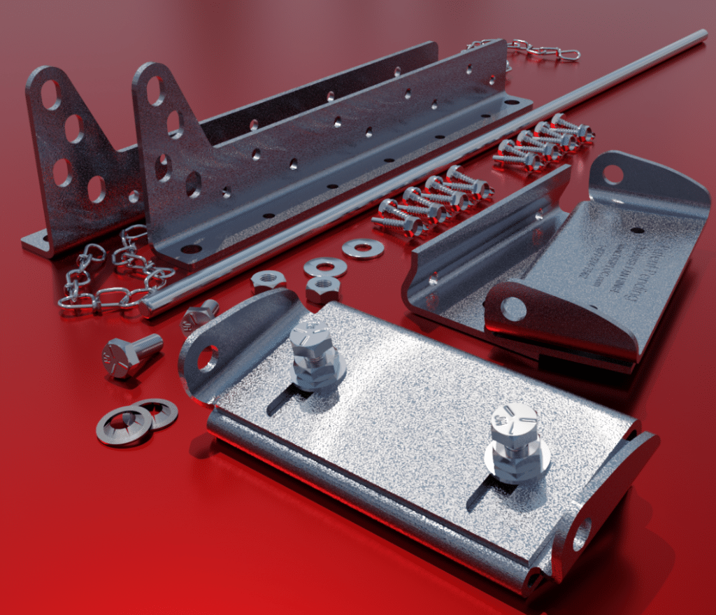 DRIPLOC Fan Hinge Kit #2 - Offset Fan Base | PowerWash